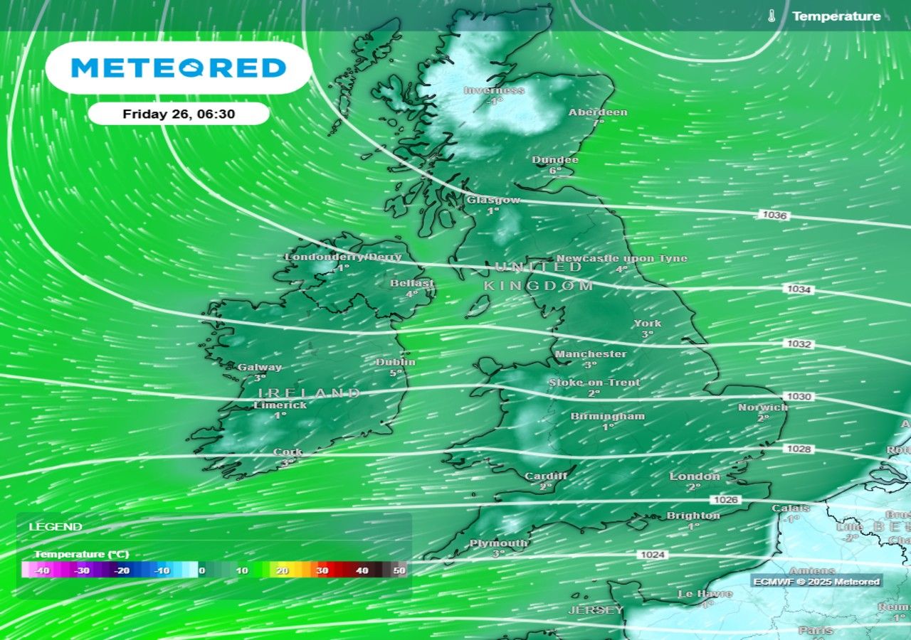 UK Weather: The country to shiver at 0°C as Cardiff, Bristol, and ...