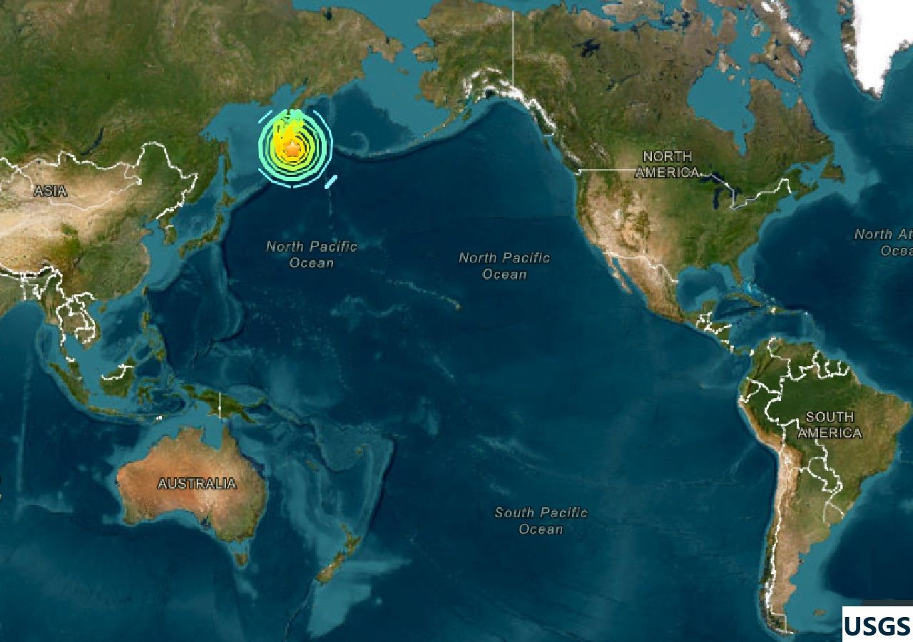 Última información sobre las alertas de tsunami por el fuerte sismo de 8.8 en Rusia