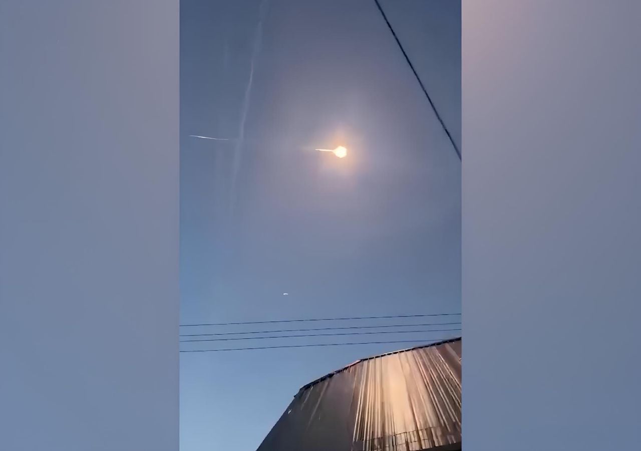 A meteorite crashes into a house after streaking across the skies of ...