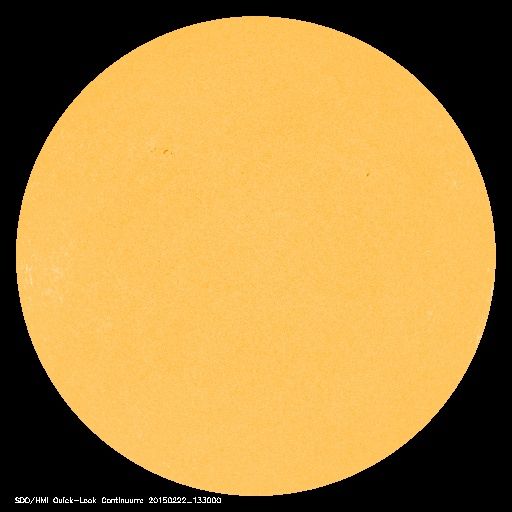 Un Sol casi “blanco”
