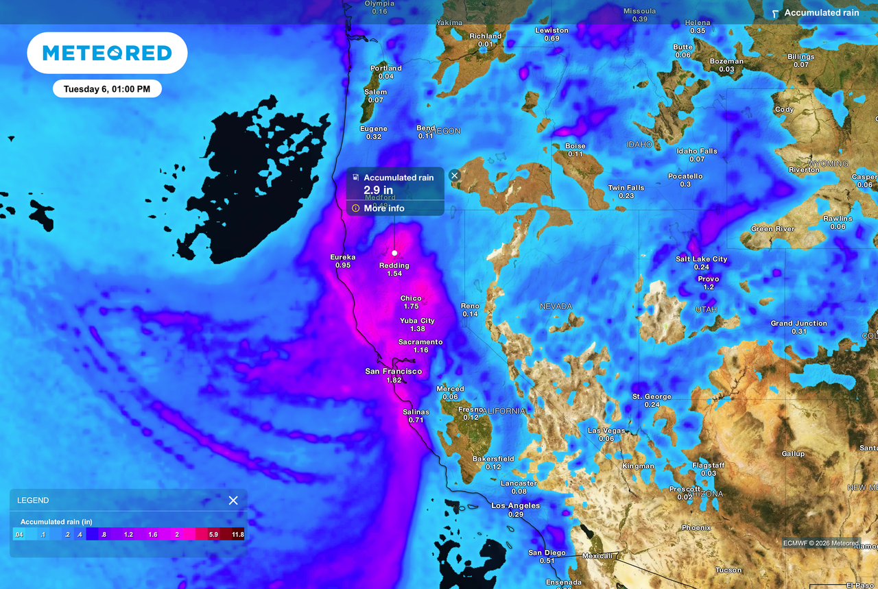 US Weather this Week: Another Round of Rain for California, Country ...
