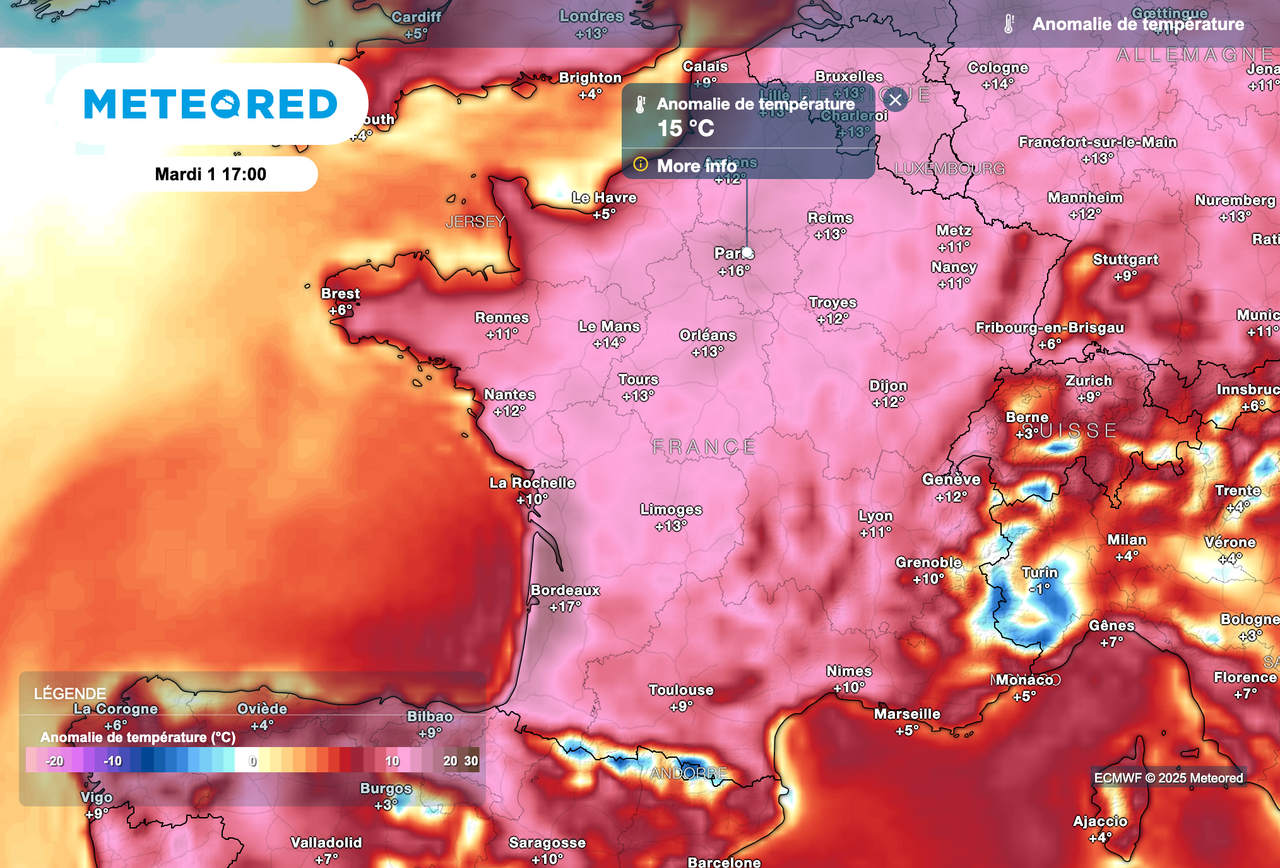 Vague de chaleur exceptionnelle en France : des températures extrêmes ...