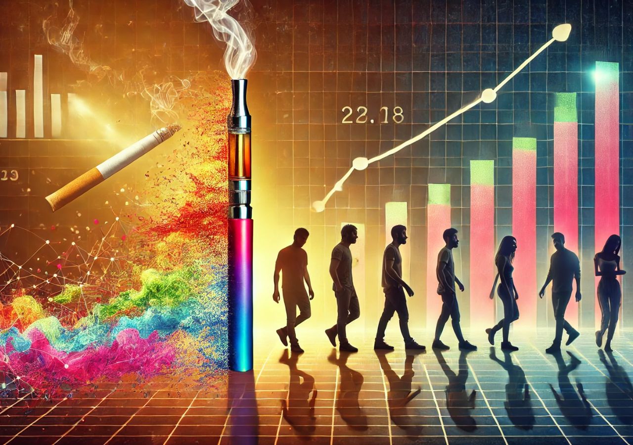 Vaping on the rise: One in five ex-smokers in England now vape ...