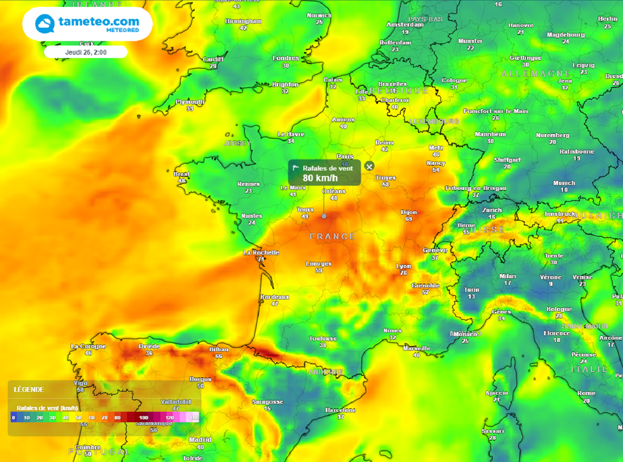 Vents de plus en plus forts en France : vers la première tempête de l ...