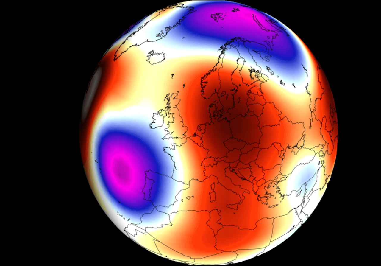 Verão de 2025 na Europa promete padrão dinâmico, com início chuvoso e risco elevado de ondas de ...