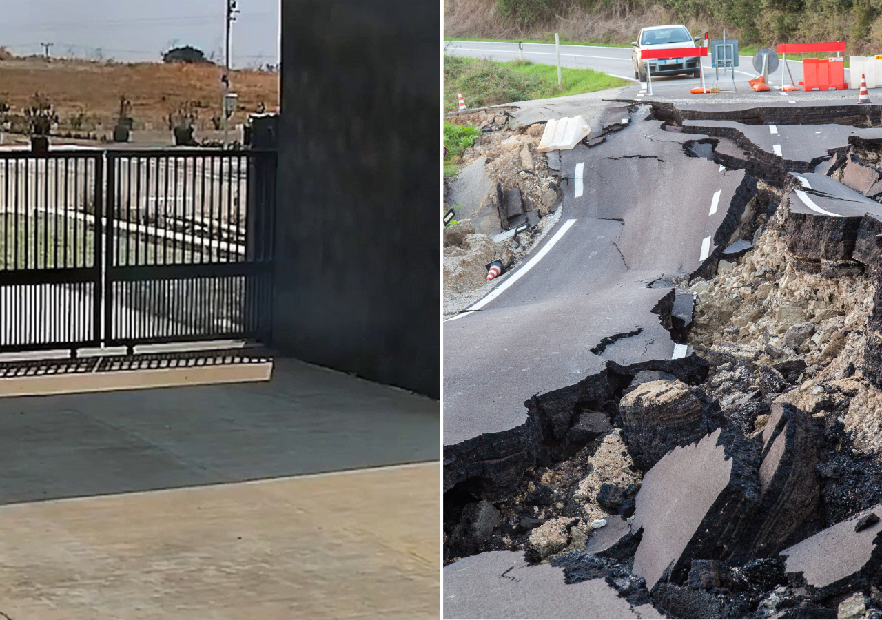 Very rare video of the devastating earthquake in Myanmar: ground shifts ...