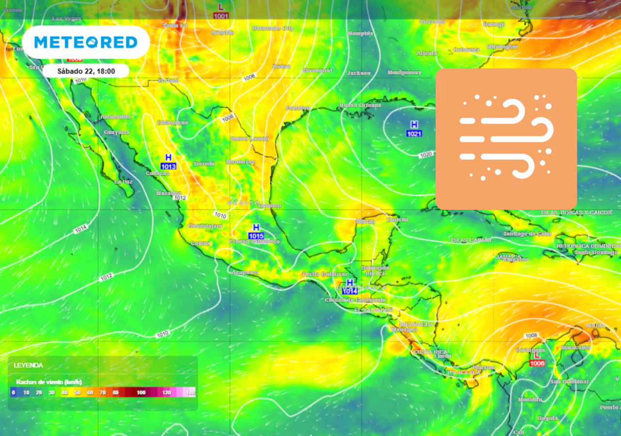 Vientos de hasta 70 km/h para este fin de semana en estados del sureste ...
