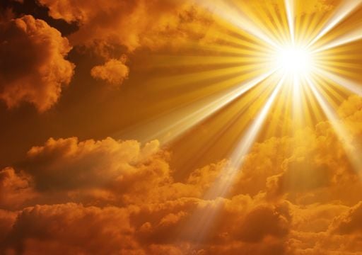 Rayos De Luz Del Sol