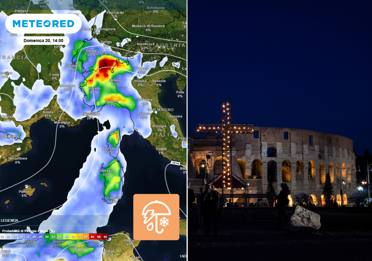 Meteo: nuova perturbazione in agguato tra sabato e Pasquetta, ecco le regioni che verranno ...