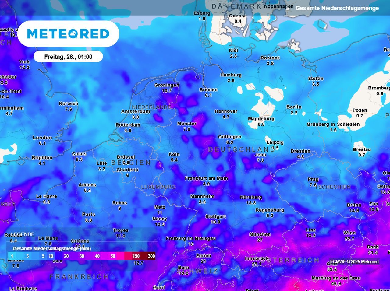 Wetter Bis April