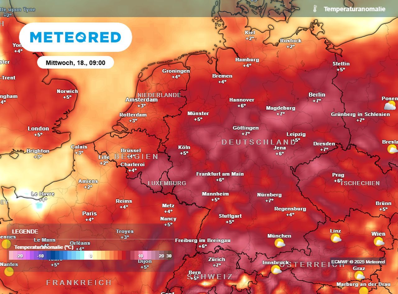 Wetterexperte warnt eindringlich: Die Wetterkarten zeigen eine "besorgniserregende" Entwicklung ...