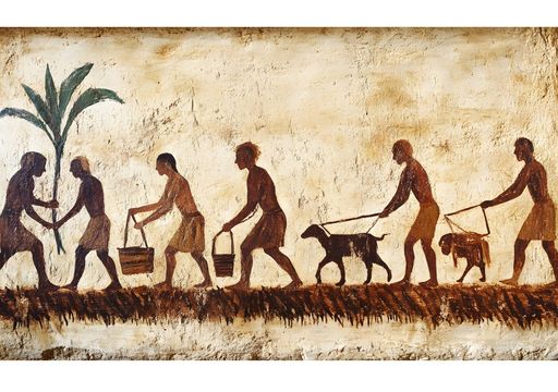 Early Humans Farming
