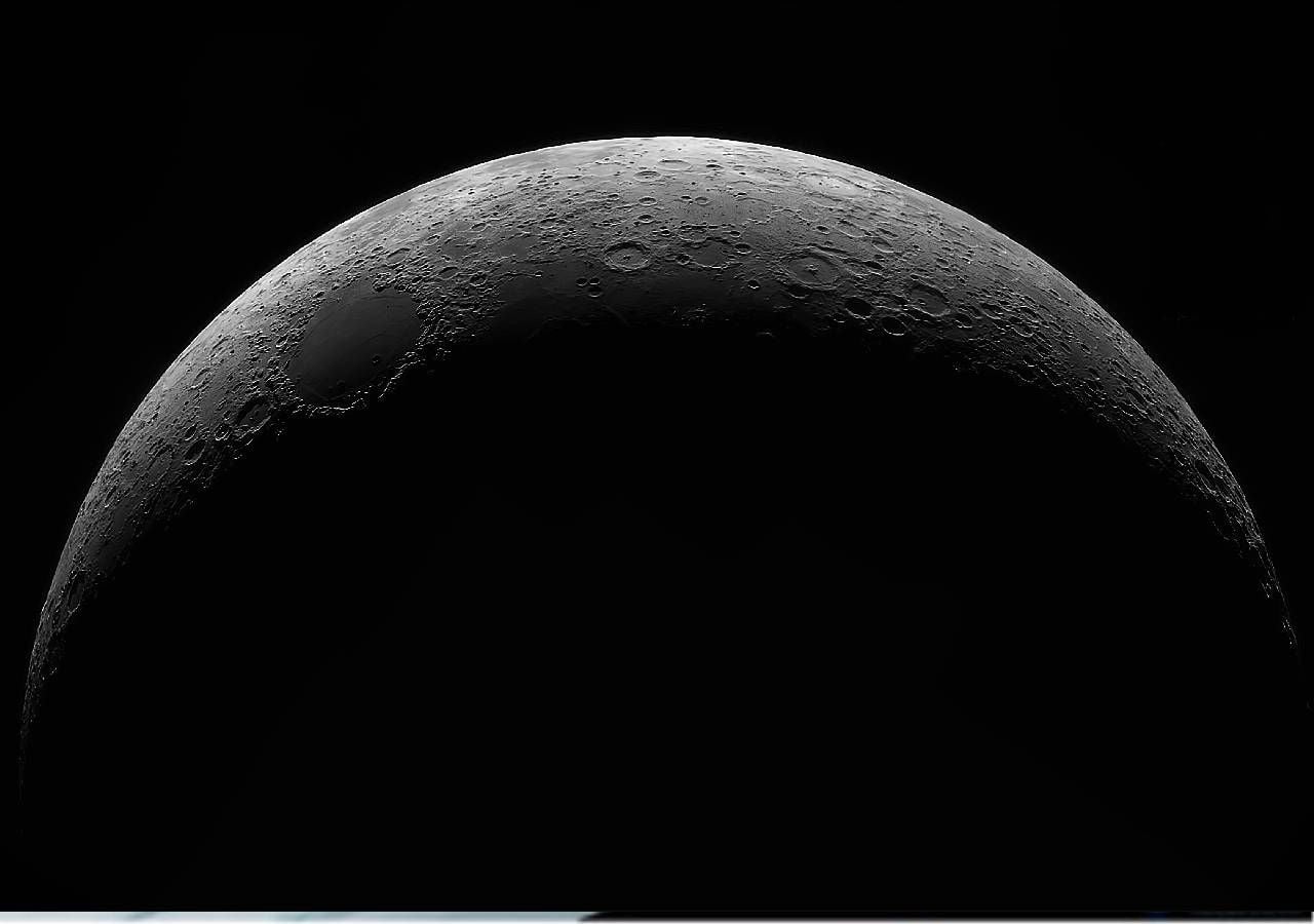 Why do we only see one side of the Moon?