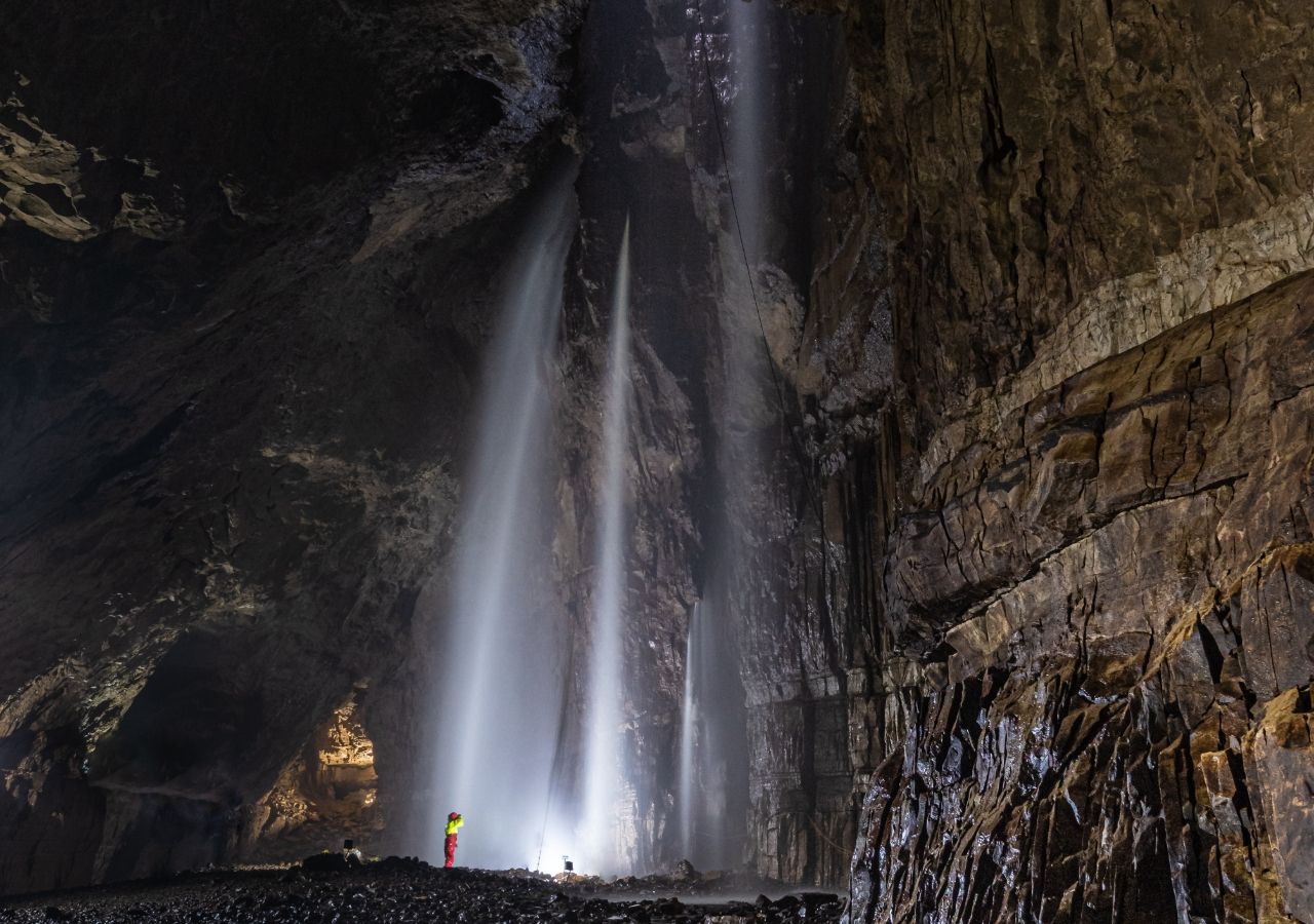 Why you need to visit the Yorkshire cave hiding a waterfall twice the ...