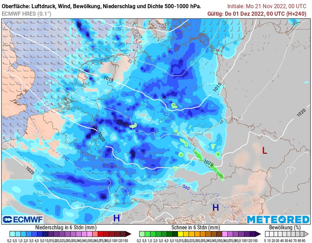 Kälte und Schnee in Deutschland zum Dezemberstart: Spannende Prognose!